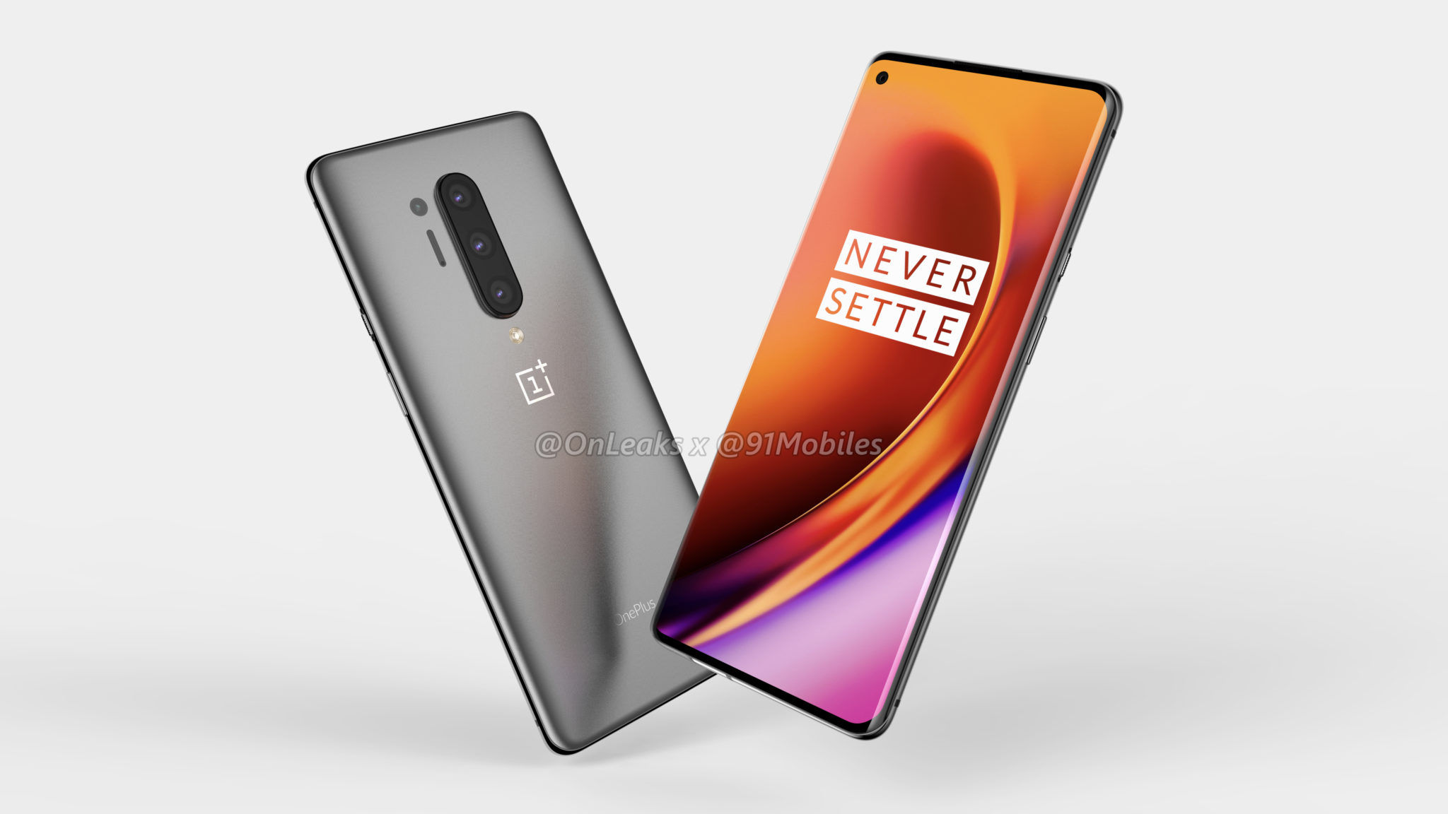 OnePlus 8 Pro exposed in new renders with punch-hole display
