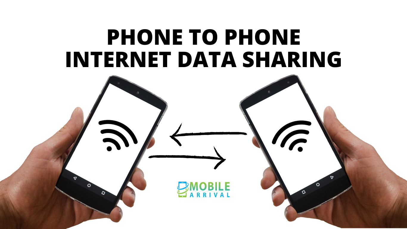 Share the Internet From One Mobile Phone to Another